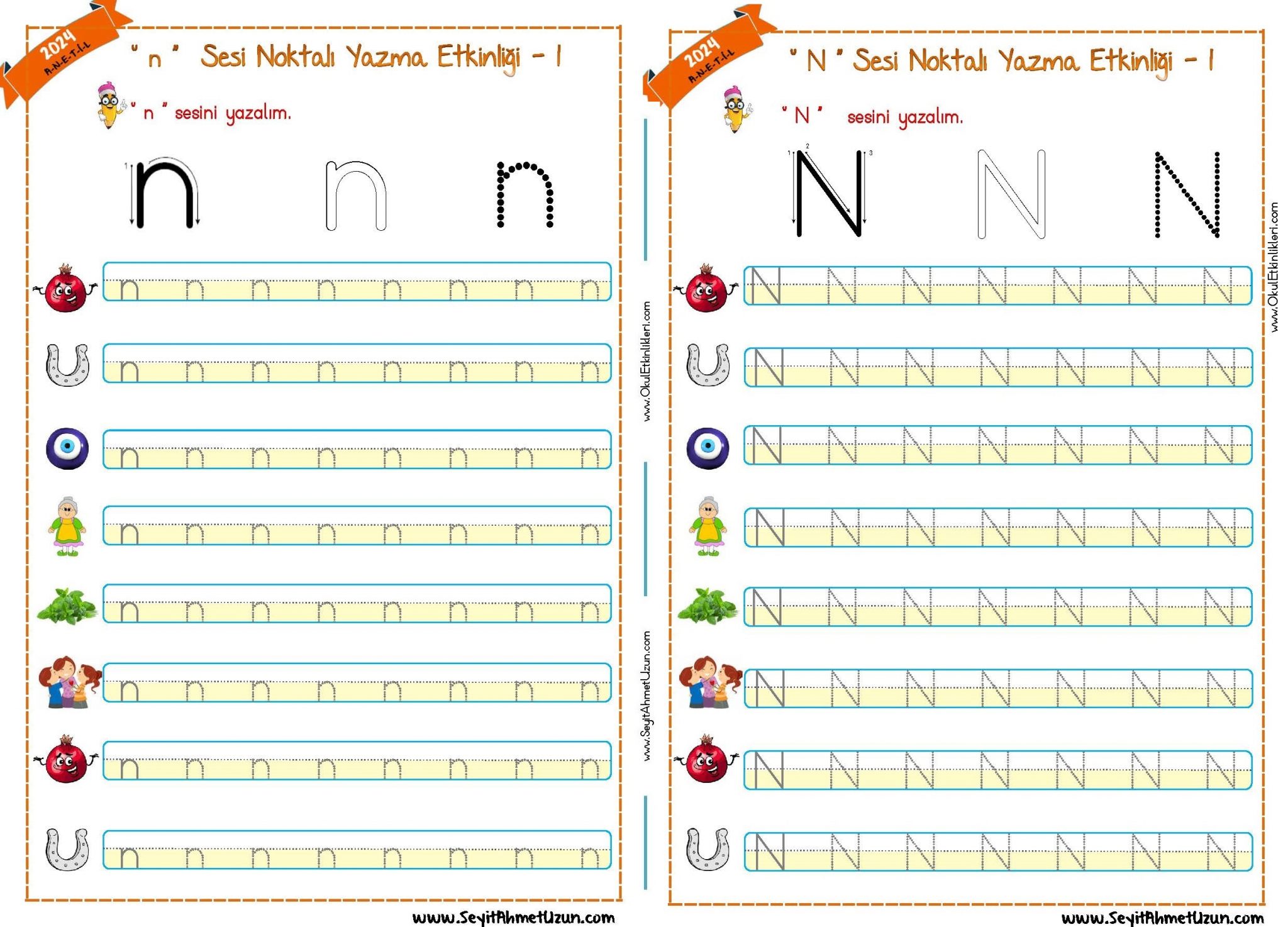 n ’’ Sesi Noktalı Yazma Etkinliği – 1 - Seyit Ahmet Uzun – Eğitime Yeni Bir Bakış