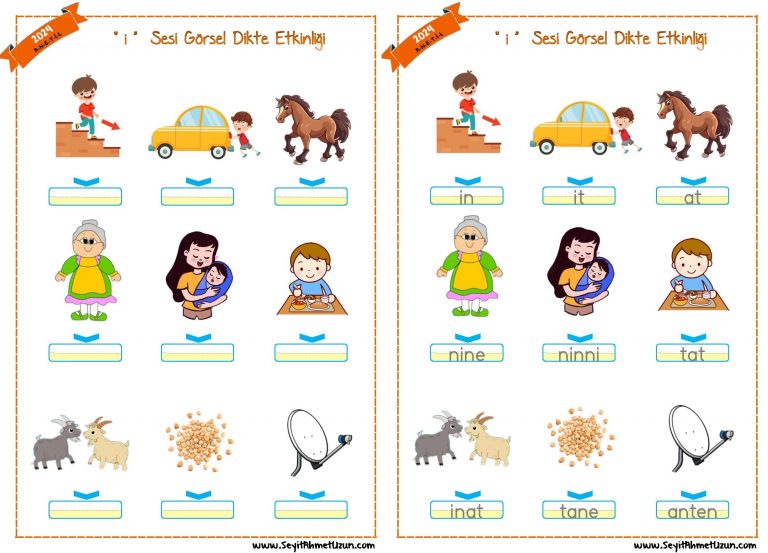 i ’’Sesi Görsel Dikte Etkinliği - Seyit Ahmet Uzun – Eğitime Yeni Bir Bakış